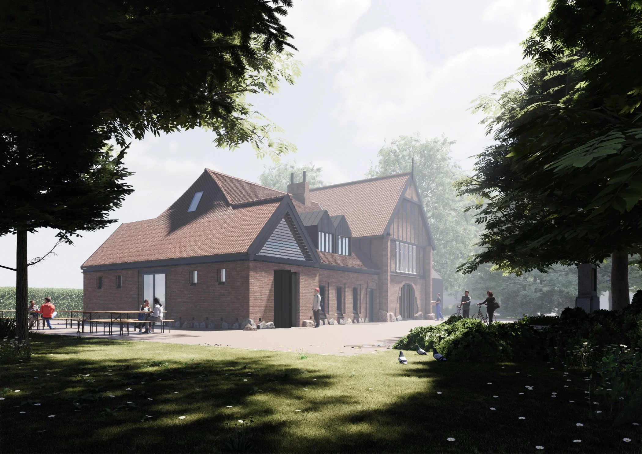 Østre Kapel, Vestre Kirkegård — Mikkelsen Arkitekter