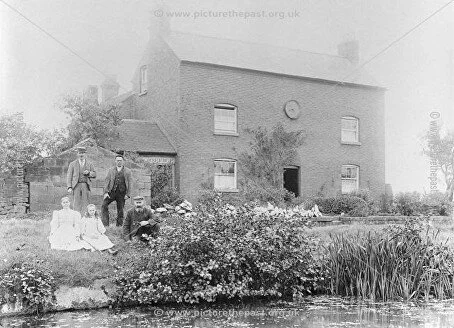Clock House, the canal and the gangway. — Little Eaton Local History ...