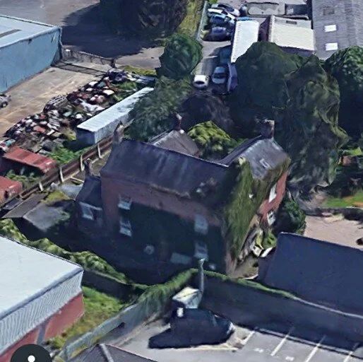 Clock House, the canal and the gangway. — Little Eaton Local History ...