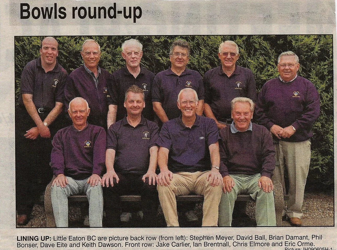 Little Eaton Bowls Club — Little Eaton Local History Society