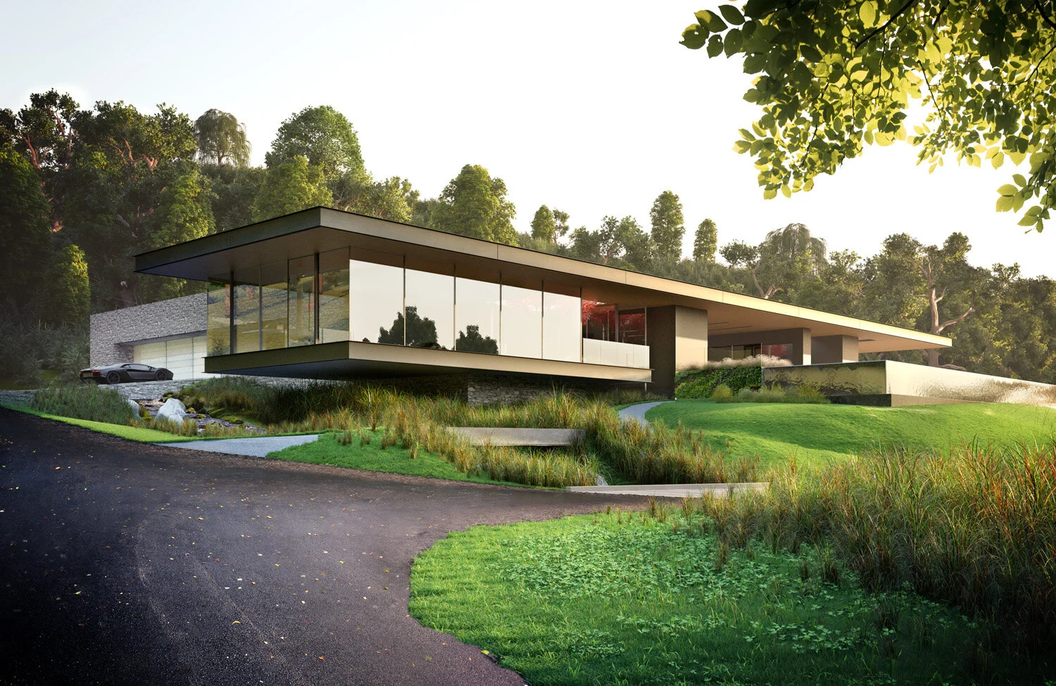 LA House — Recent Spaces - London-Based Architecture & Design Rendering ...