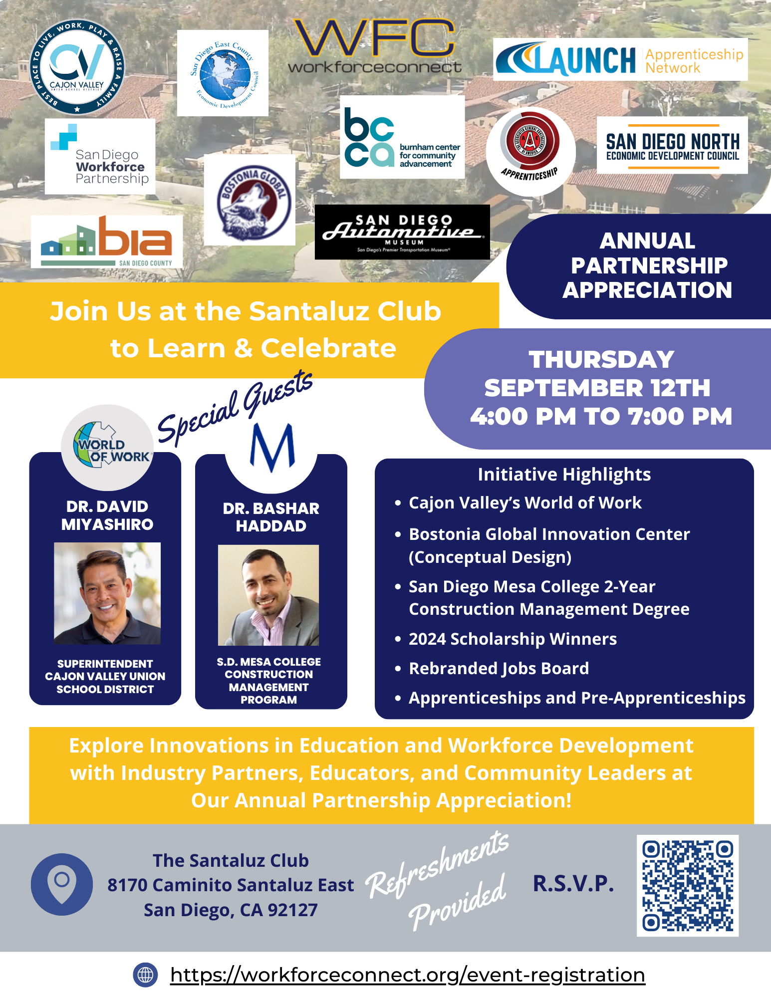 Events Calendar — WorkforceConnect