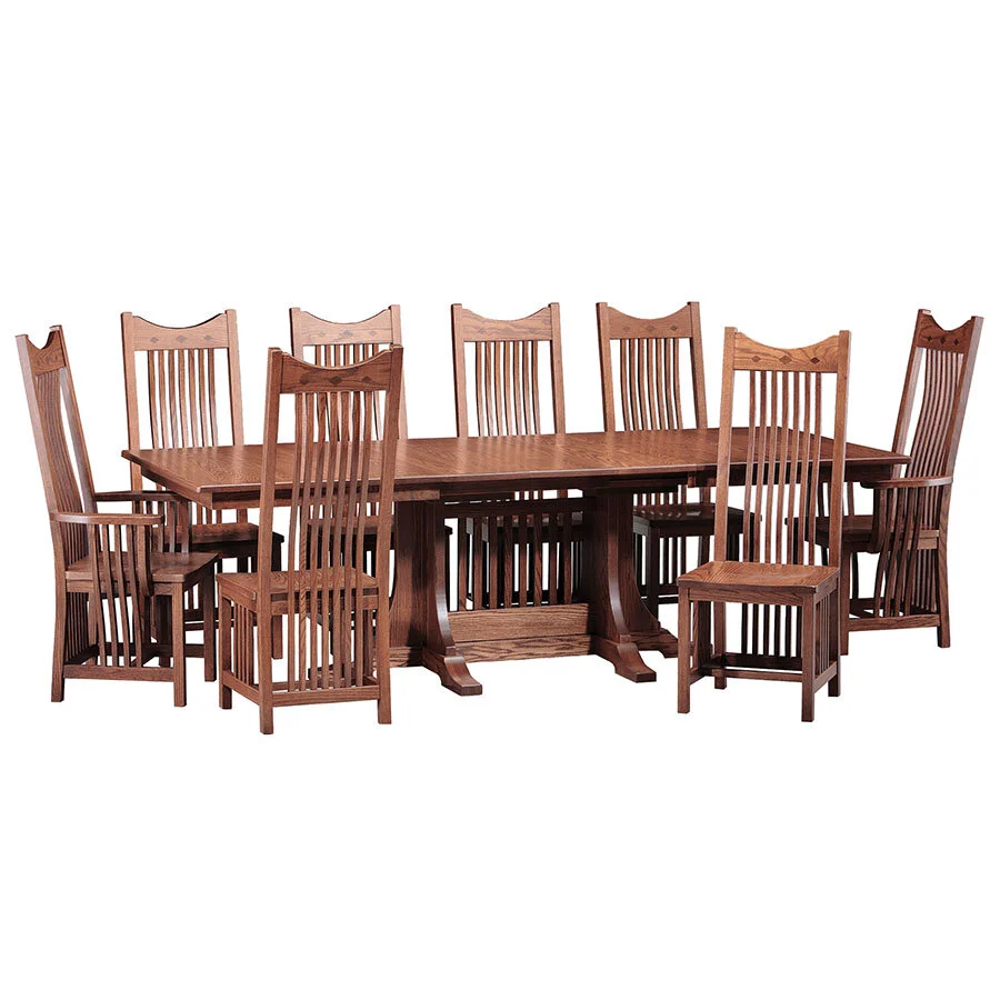Mission Large-Extension Table — Country Classic Collection