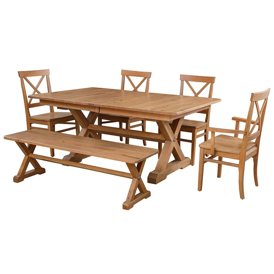 chairs-benches-stools — Dining Rooms — Country Classic Collection