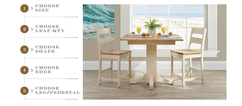 Custom Dining Table Program — Country Classic Collection
