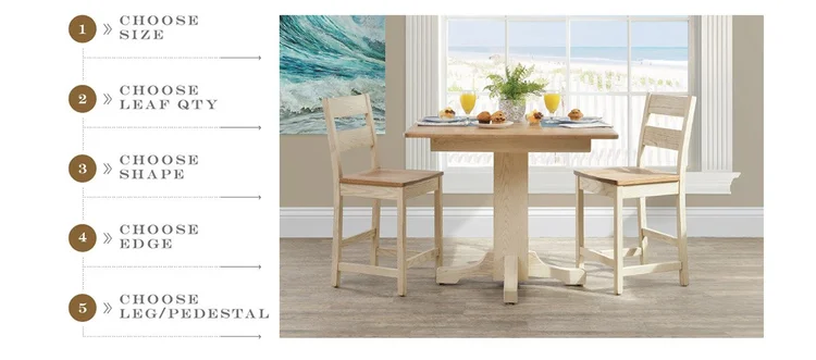 Custom Dining Table Program — Country Classic Collection