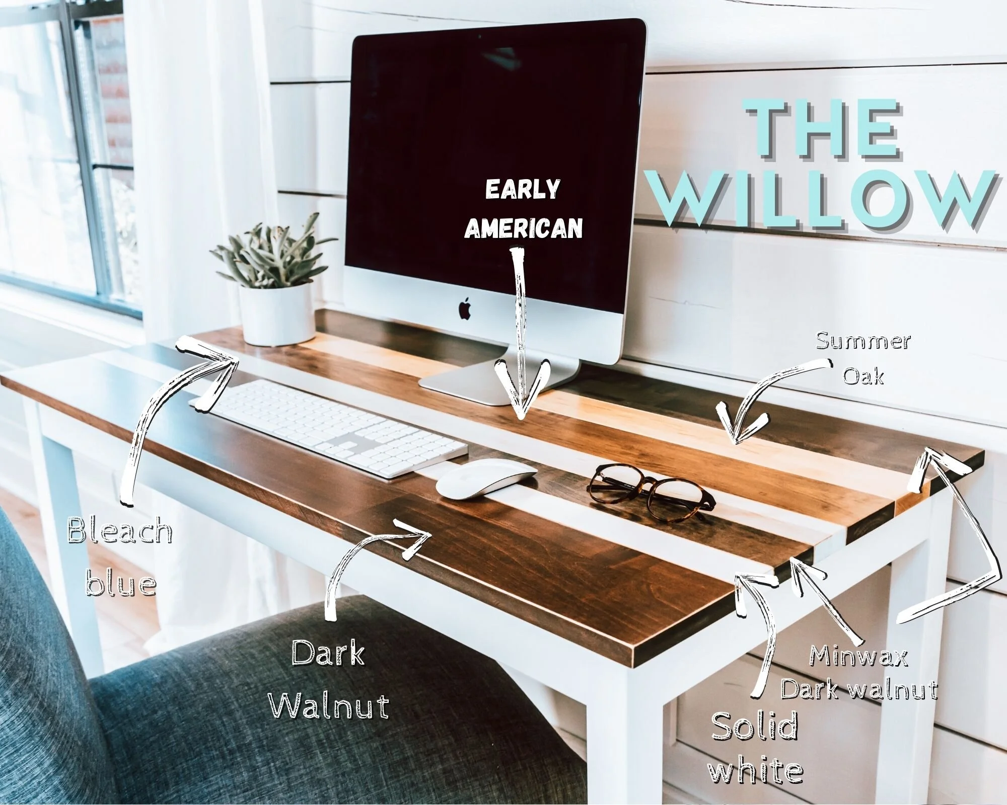 The Willow - Computer Desk