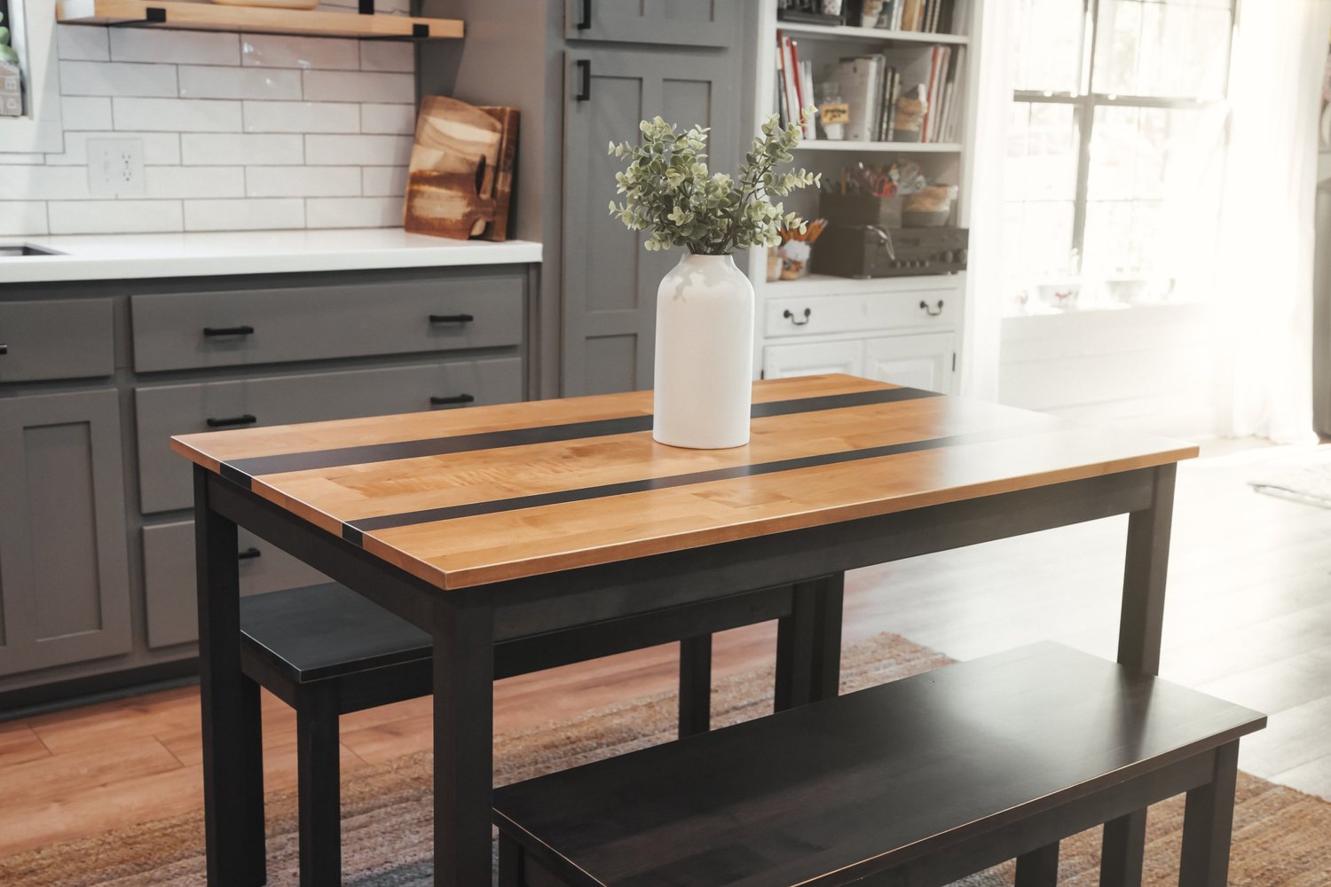 The Jessiah Black Edition | Solid Wood Desk