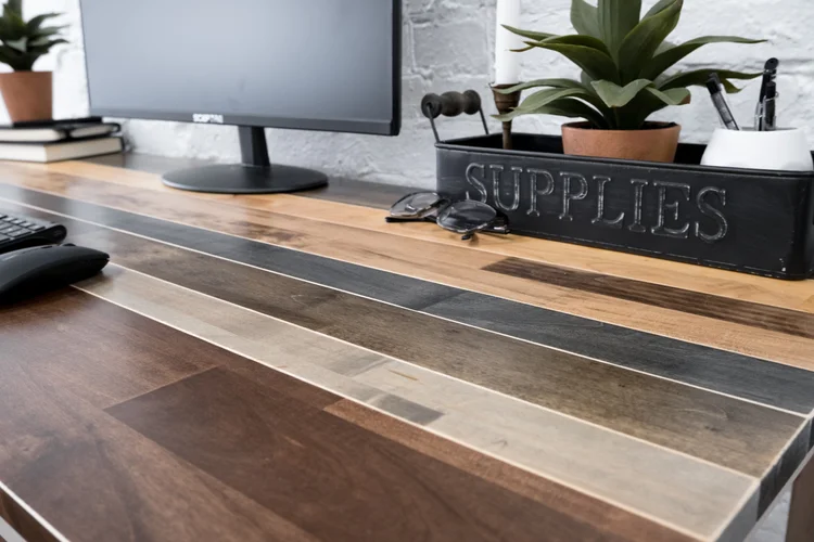 The Jessiah Black Edition | Solid Wood Desk