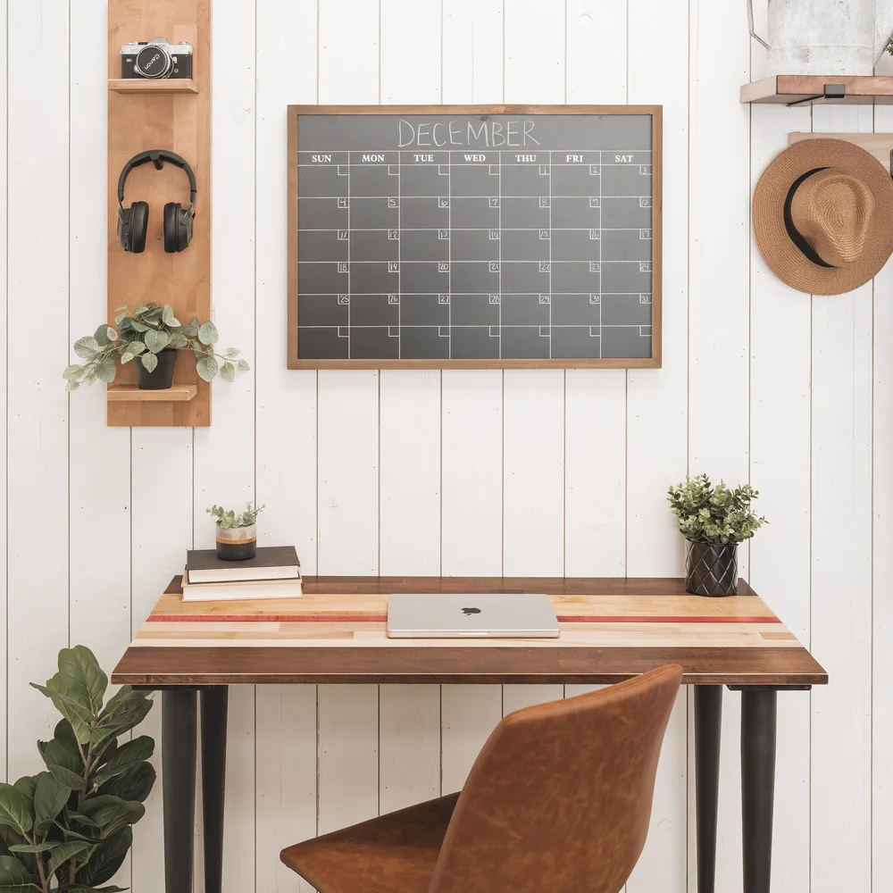 The Jessiah Black Edition | Solid Wood Desk