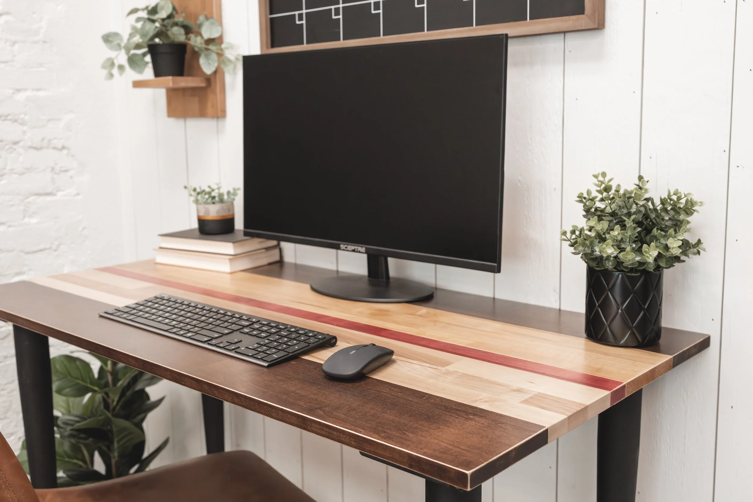 The Jessiah Black Edition | Solid Wood Desk