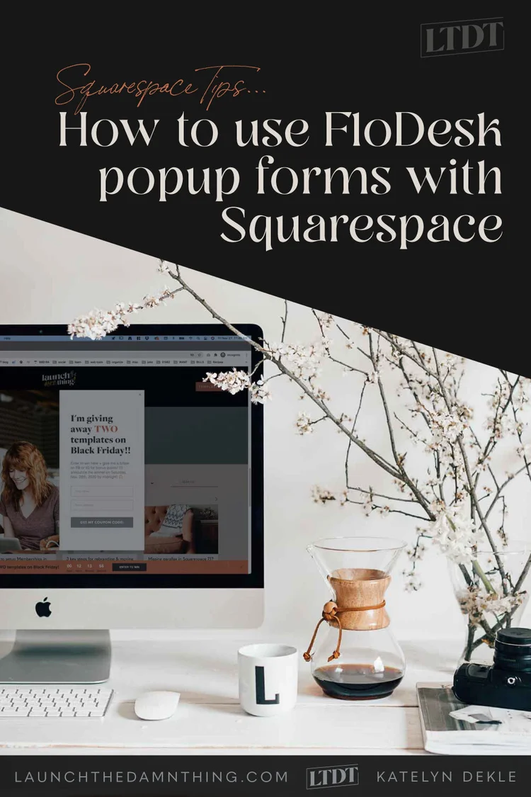 How to add FloDesk's popups to Squarespace websites