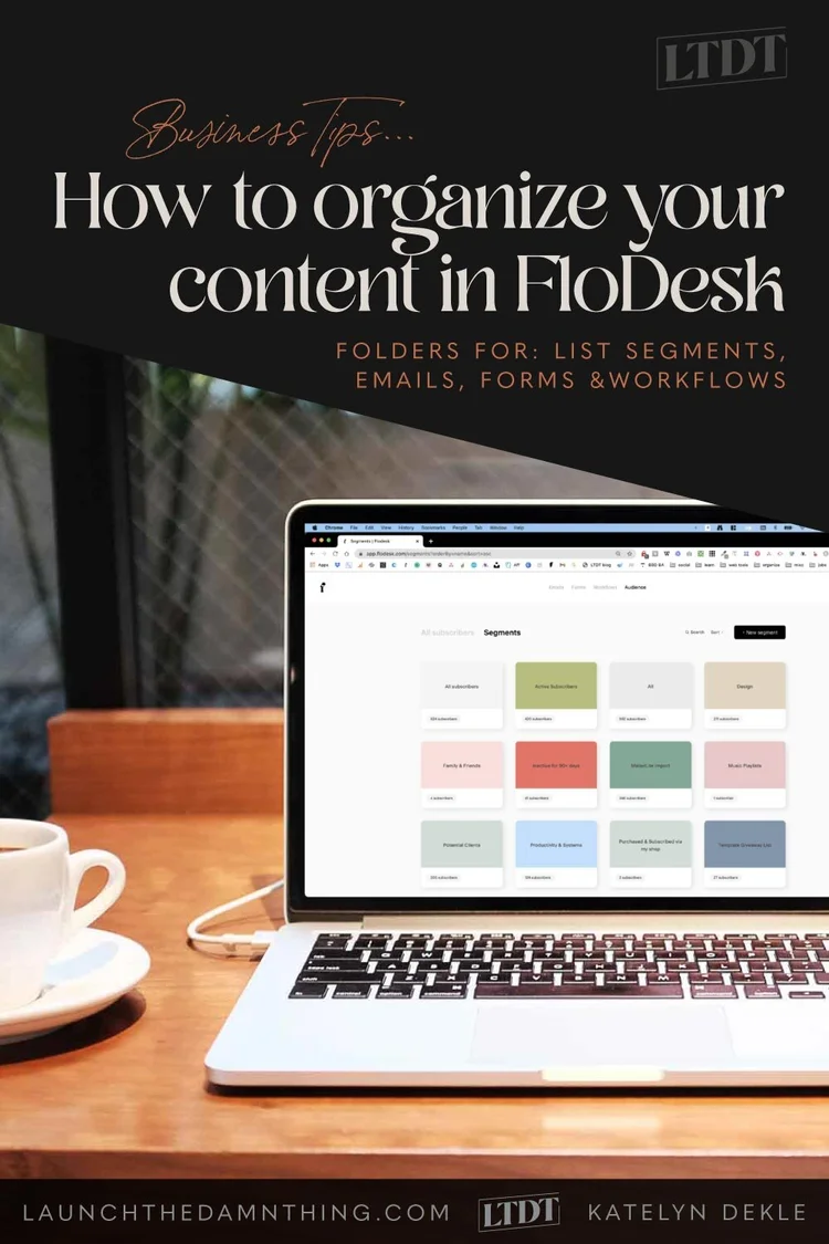 How to organize your content in FloDesk