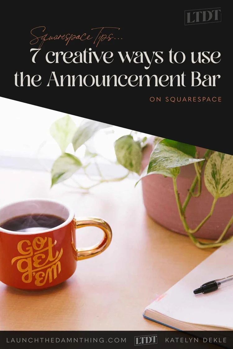 7 creative ways to use an Announcement Bar