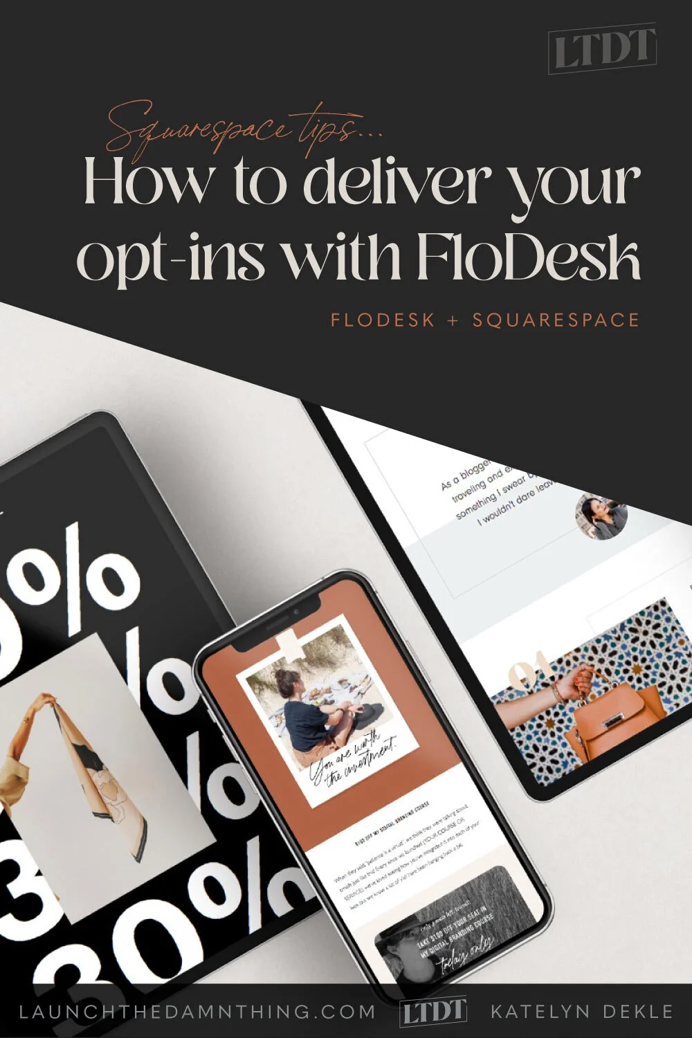 How to deliver opt-ins with FloDesk & Squarespace