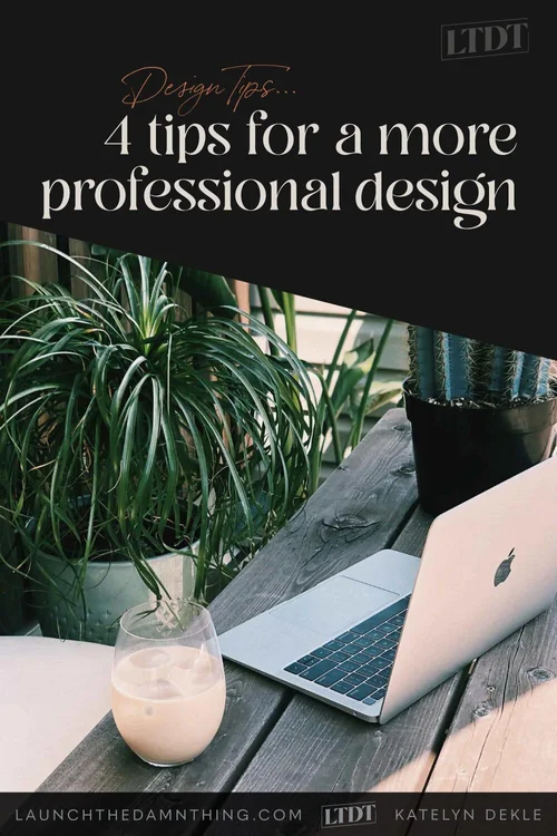 4 tips for pro-level designs