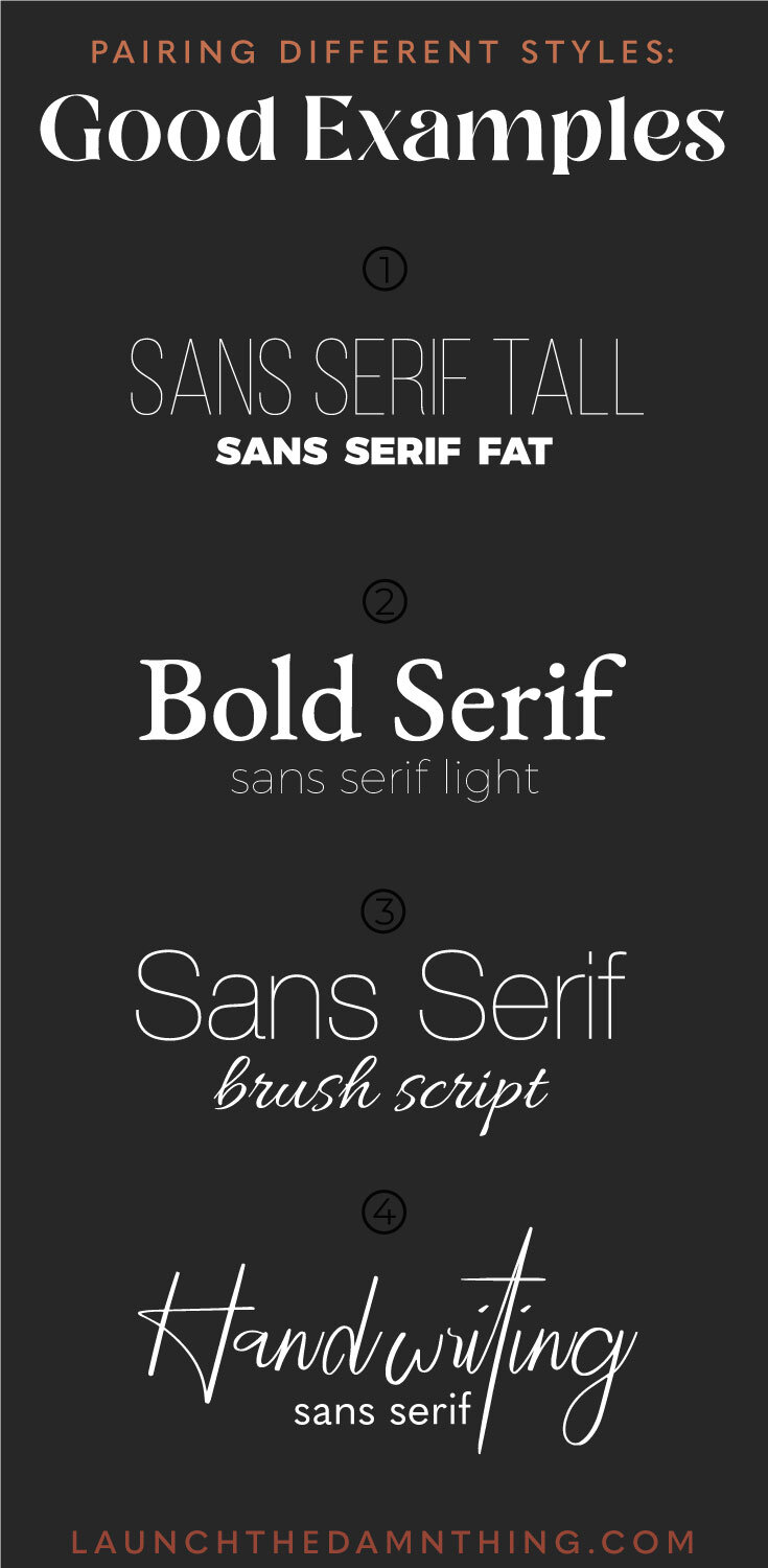 How to pair different fonts like a pro