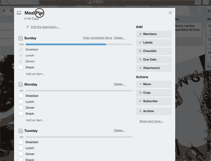 Organize your life & business easily with Trello