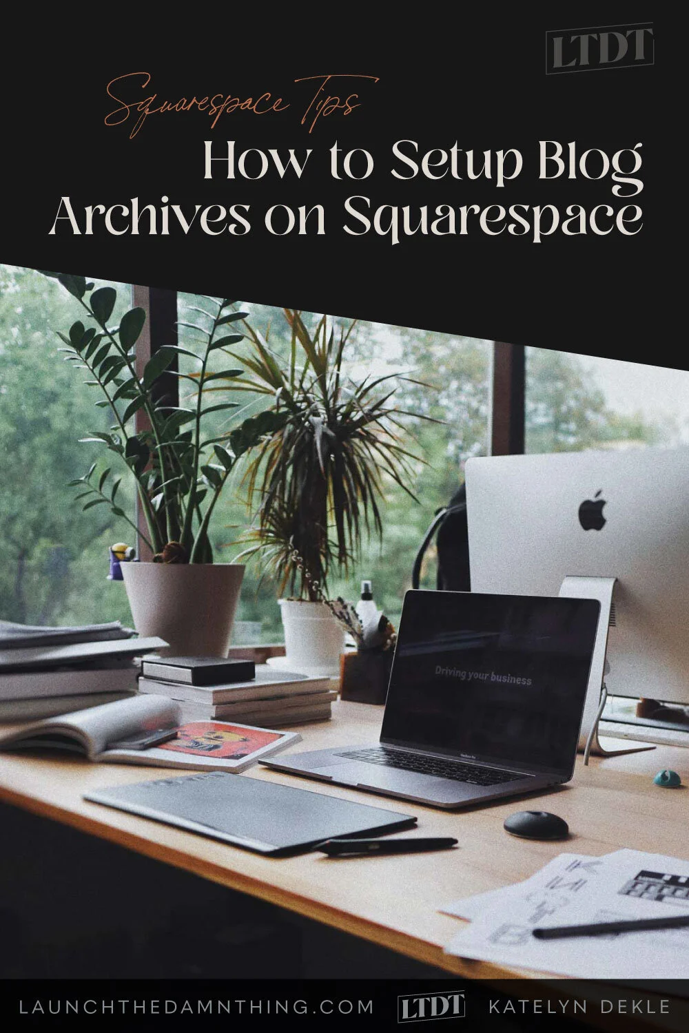 How to customized blog page on Squarespace