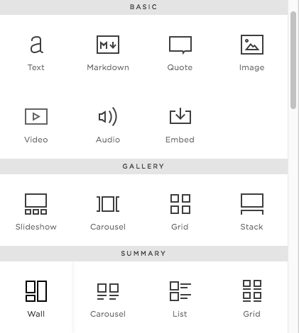 How to customized blog page on Squarespace