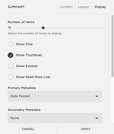 How to customized blog page on Squarespace