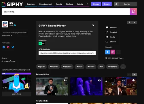 How to embed a GIF on any web page
