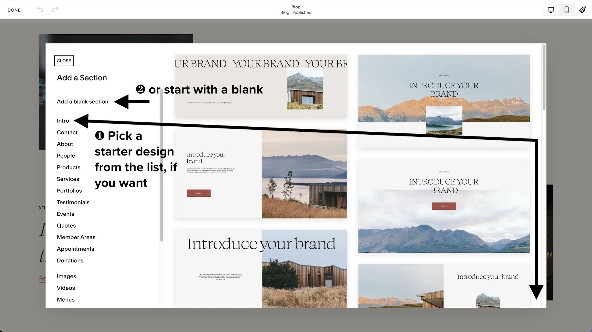 How to design & organize your blog's home page on 7.1