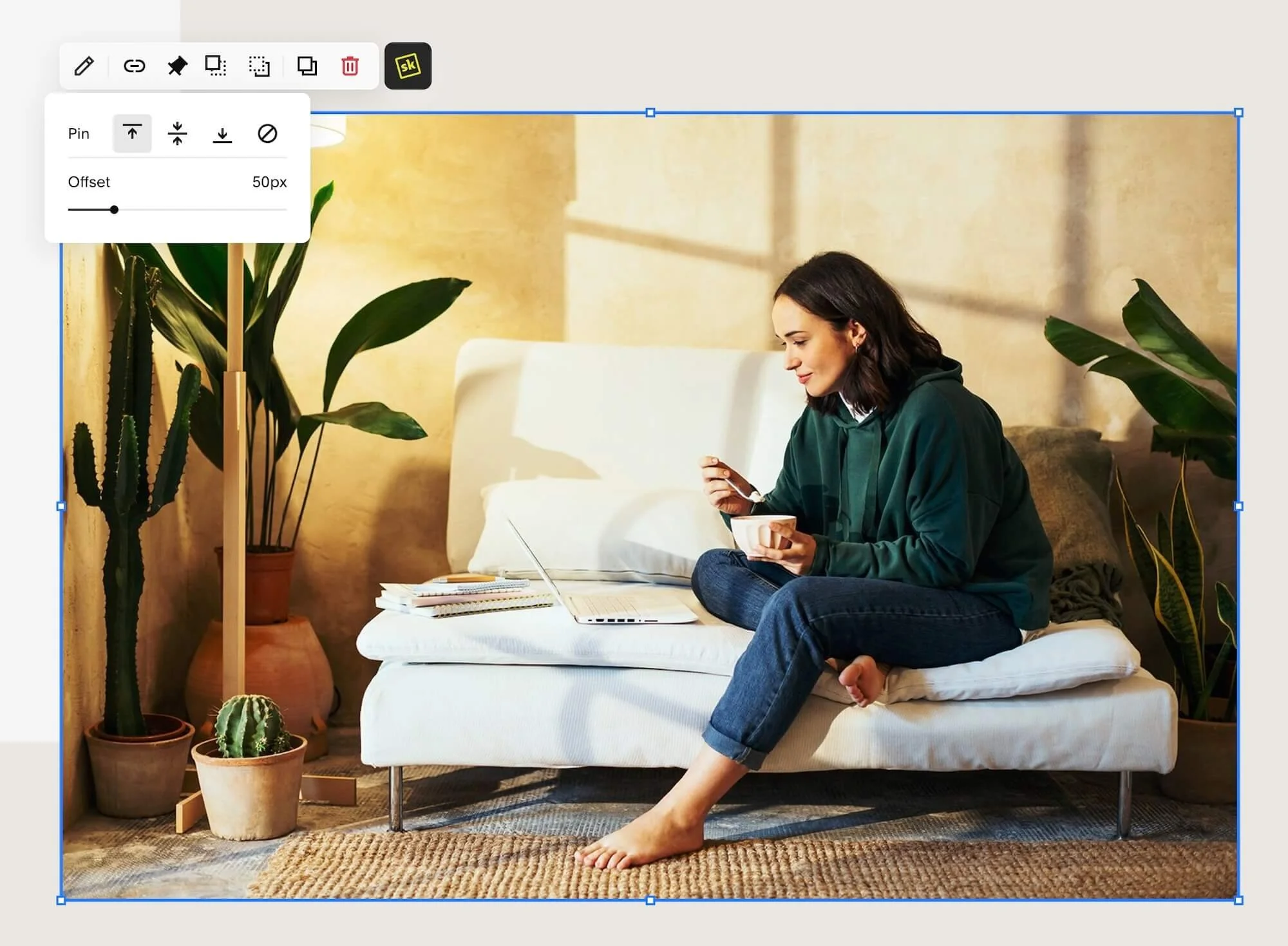 Pin Blocks Scale And Highlight Text And Hide Nav In Squarespace