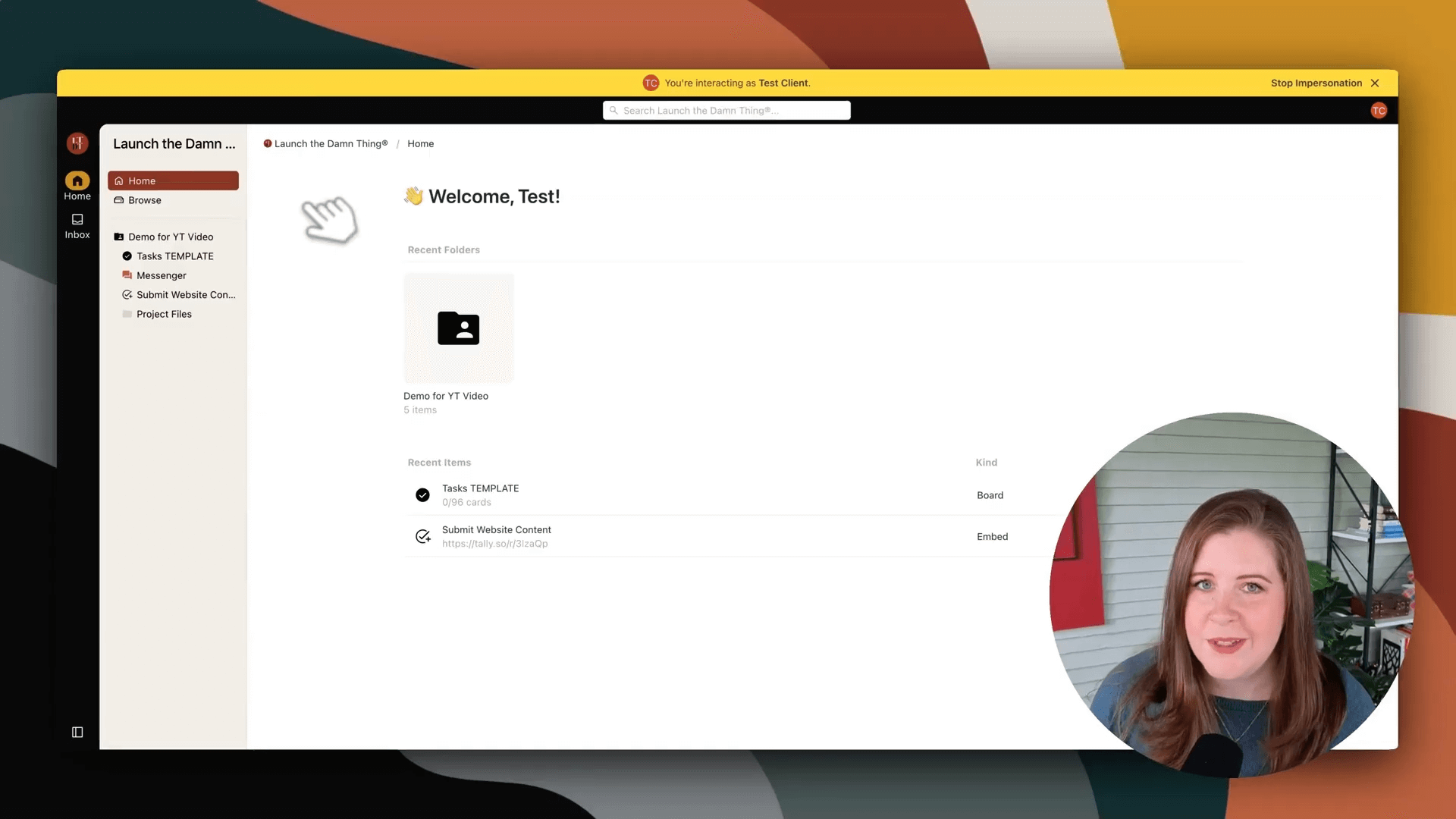 Behind The Scenes My 10 Minute Kitchen Co Client Portal Setup