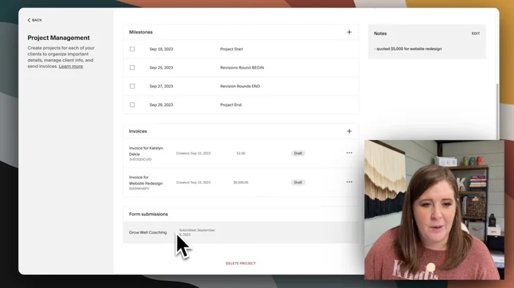 Can Squarespace Invoicing replace my CRM??