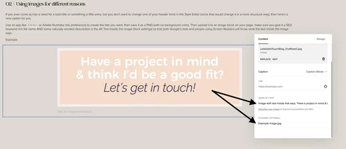 5 tips for Squarespace beginners