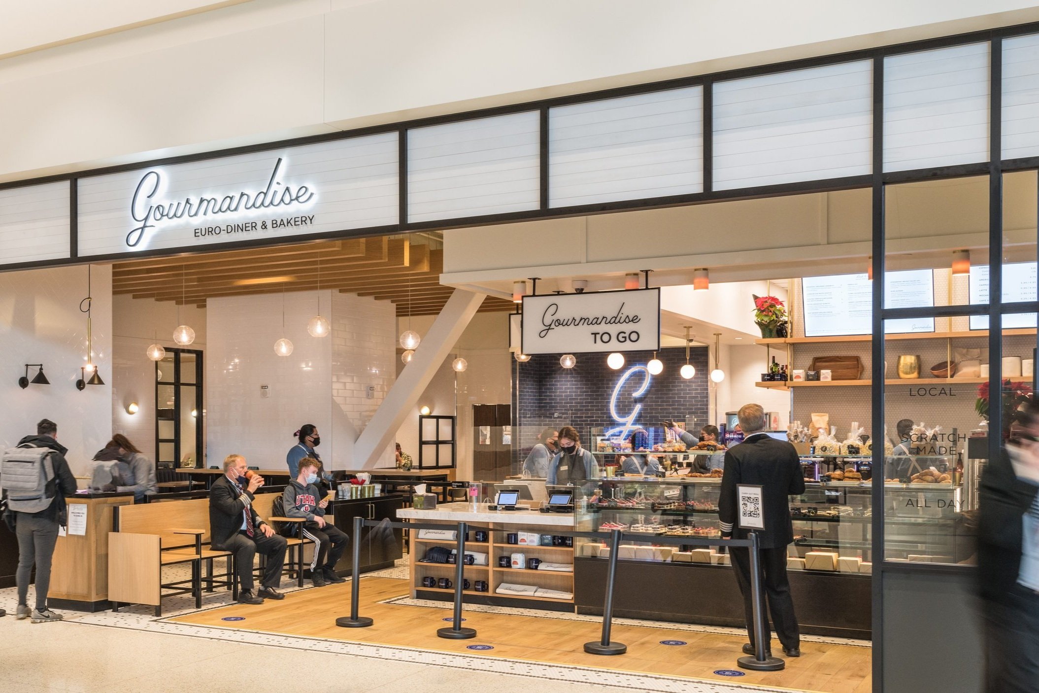 Locations - Airport Euro-Diner & Bakery — Gourmandise