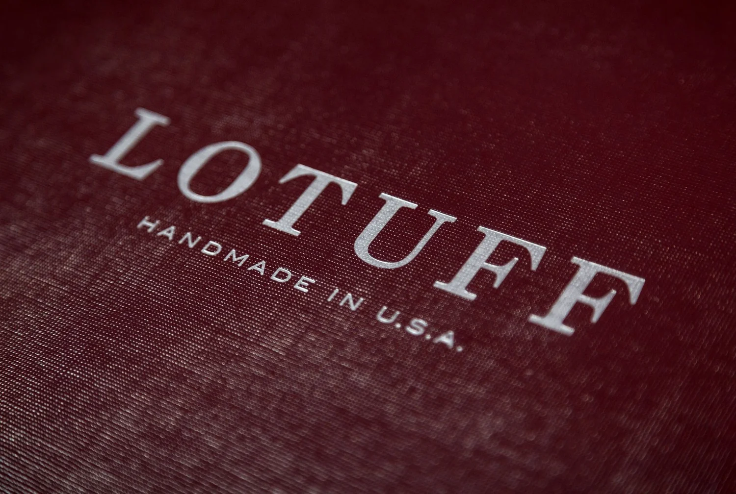 Lotuff Leather — Bluerock Design