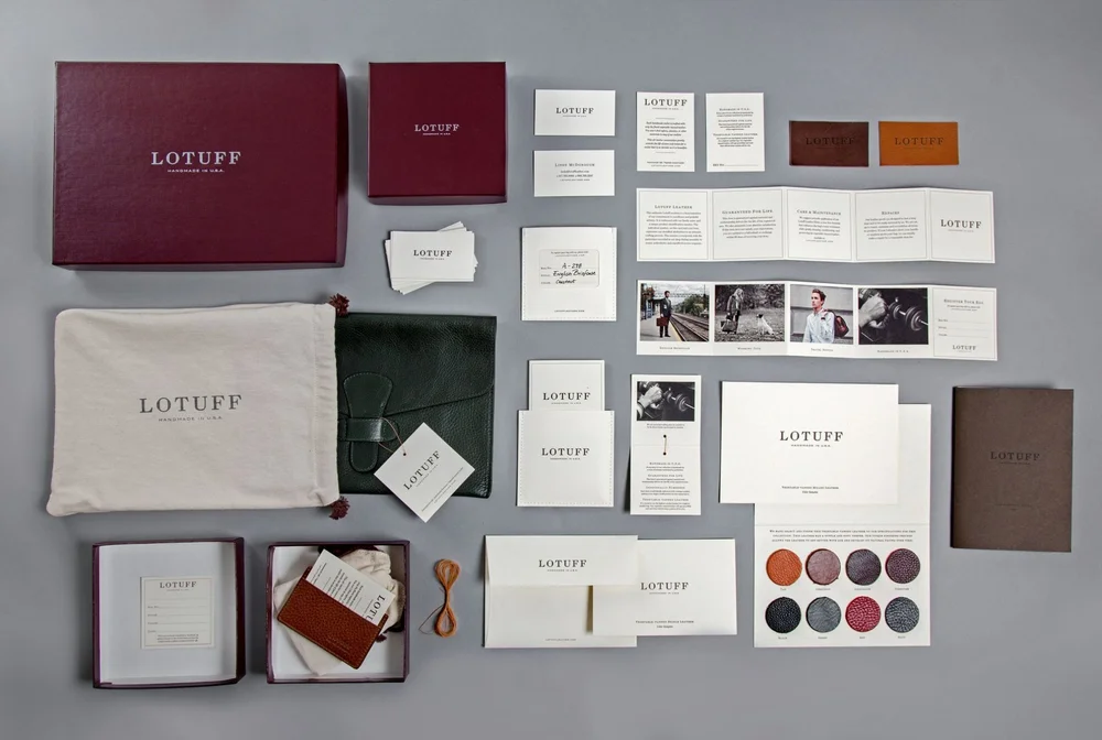 Lotuff Leather — Bluerock Design