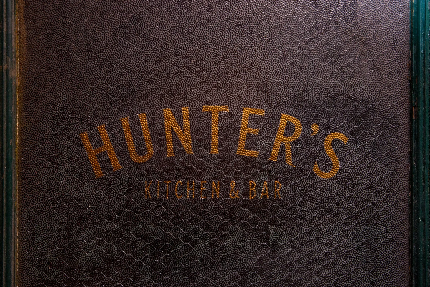 Hunter's Kitchen & Bar — Bluerock Design