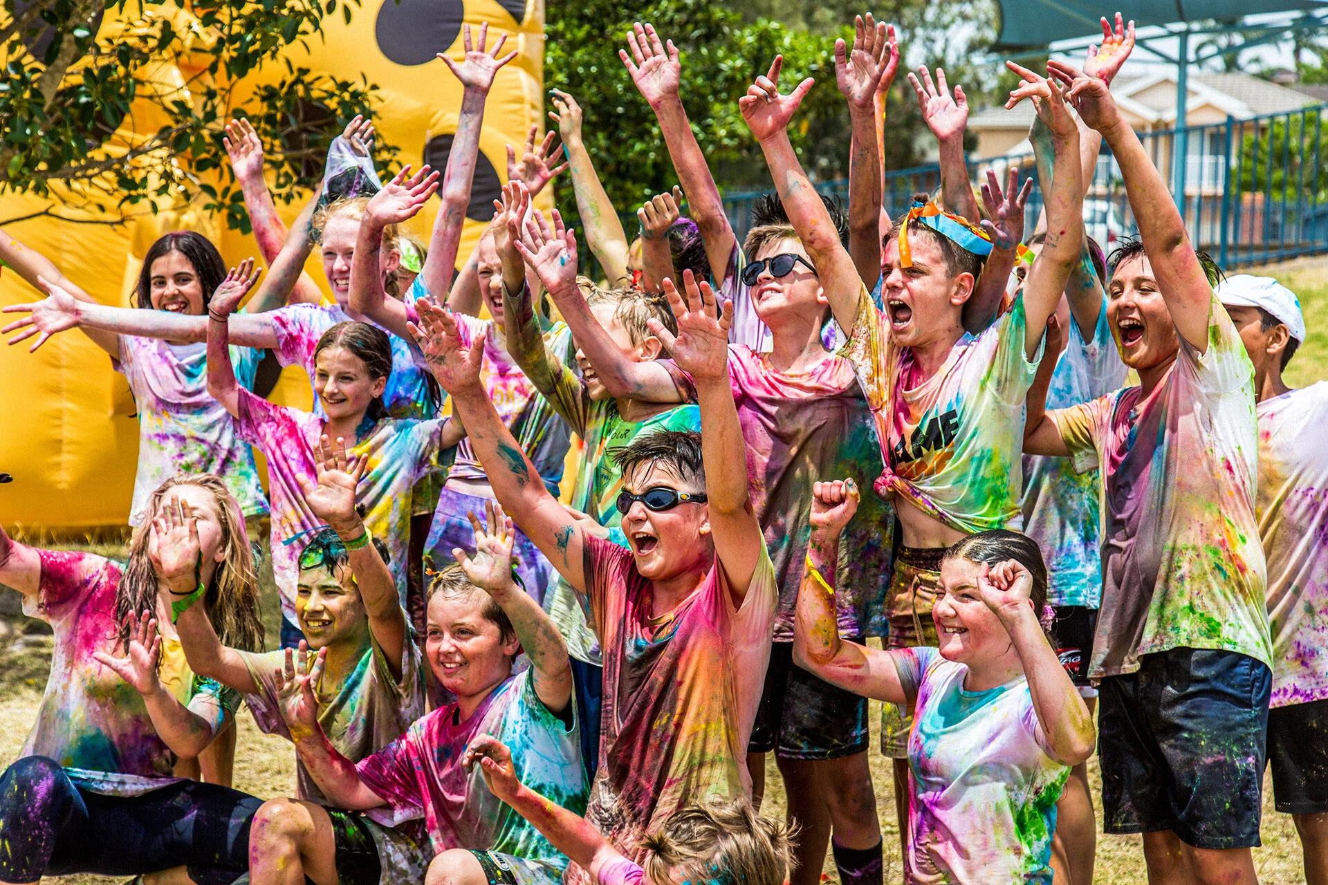 Crazy Colour Day Fundraising Activities | School Fundraising