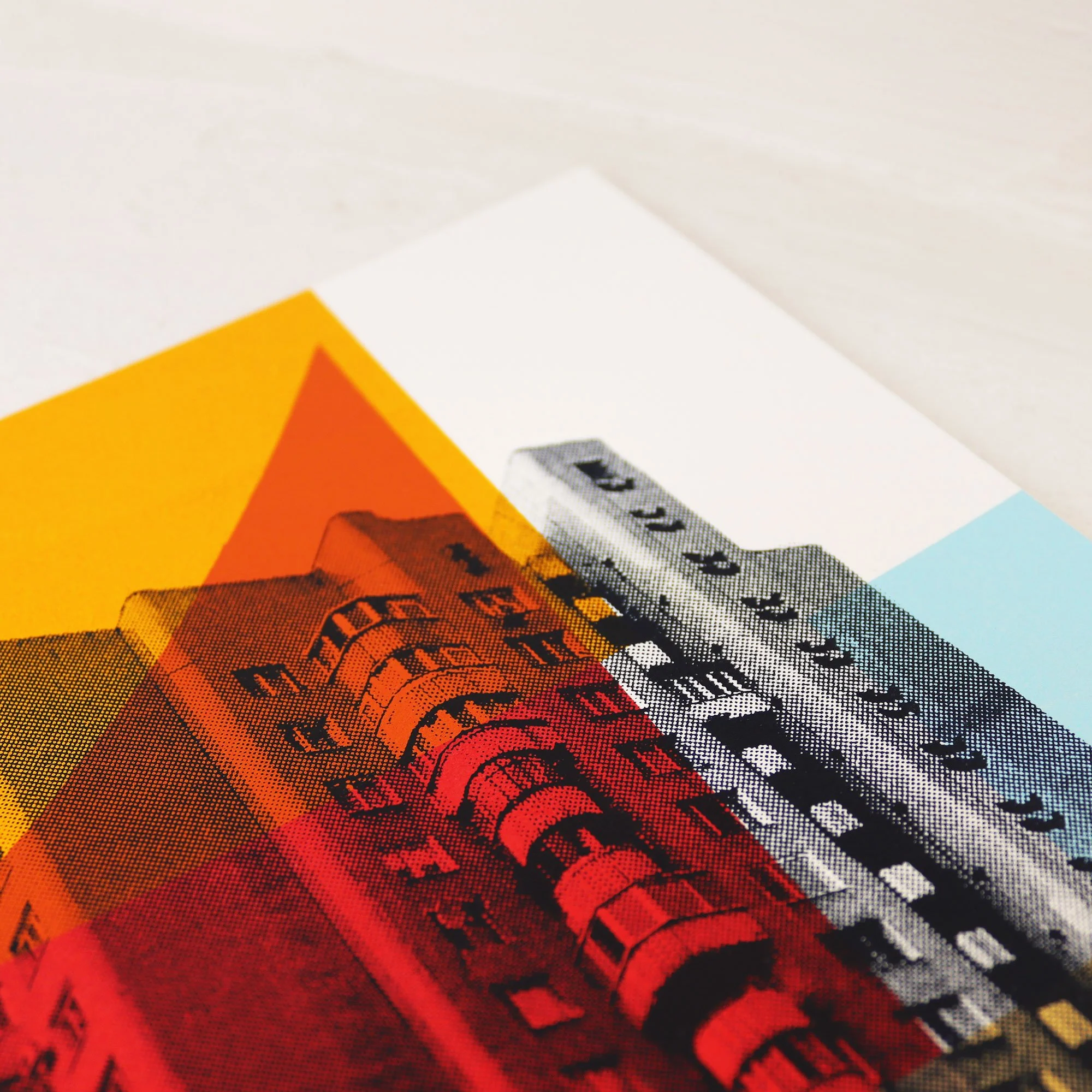 'Brutal Forms VIII' by Underway Studio. Brutalist screen print of the ...