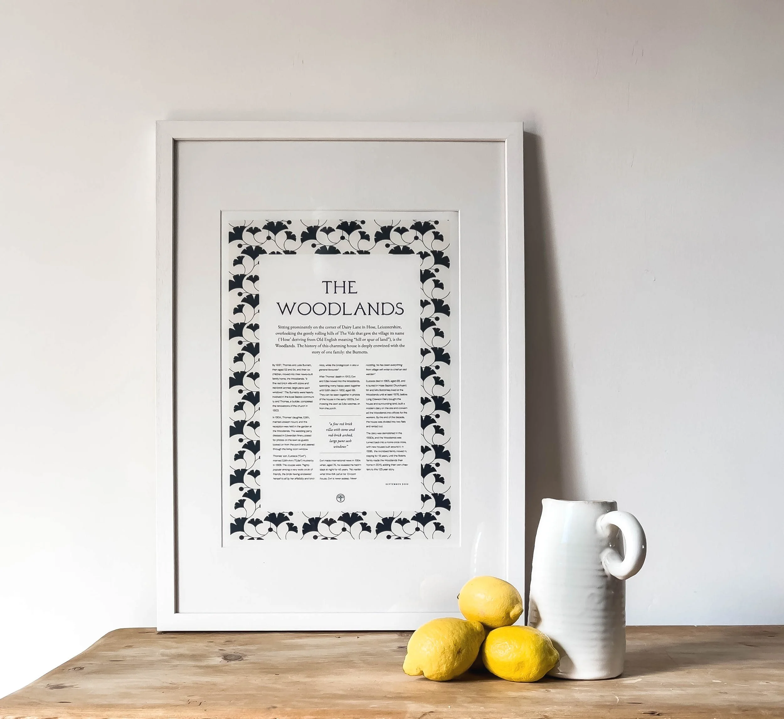 House History Packages | PURSUING THE PAST