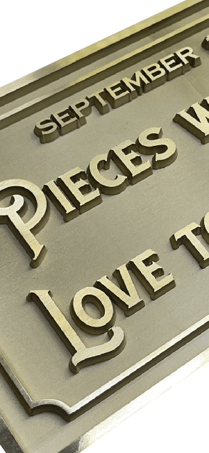 Brass Plaques & Memorials - Made in Canada — Uneak Creations