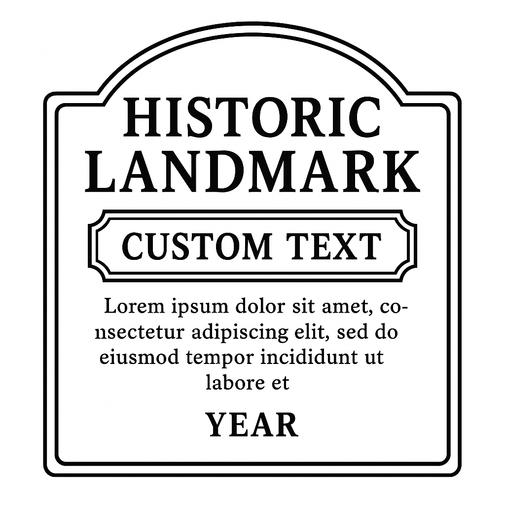 Brass Plaques & Memorials - Made in Canada — Uneak Creations