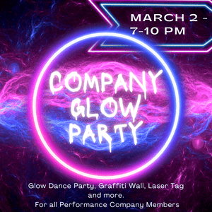 Performance Company Glow Party — Wishes Dance Studio