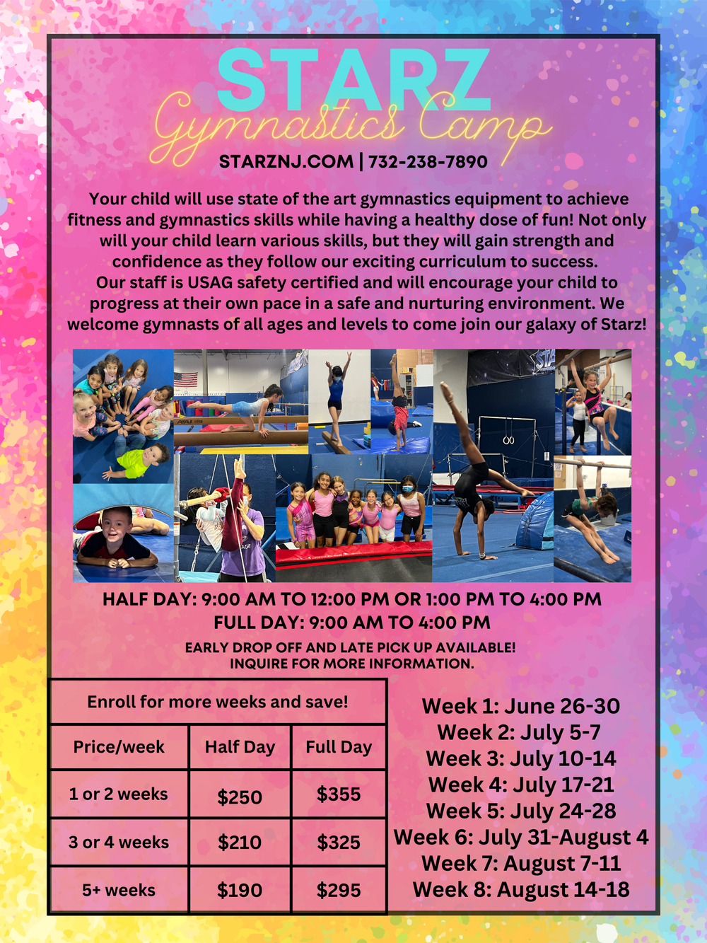 Summer Camp — Starz Gymnastics