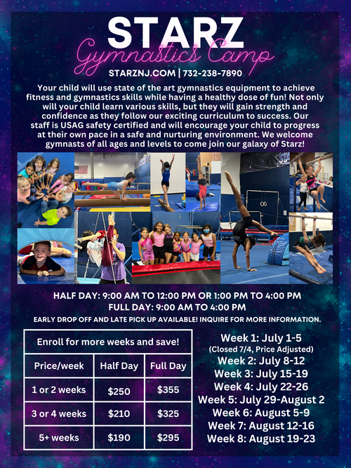 Summer Camp — Starz Gymnastics
