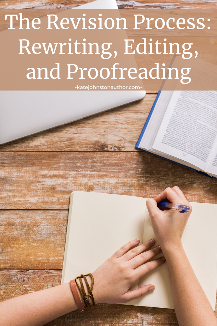 The Revision Process: Rewriting, Editing, and Proofreading | Kate ...