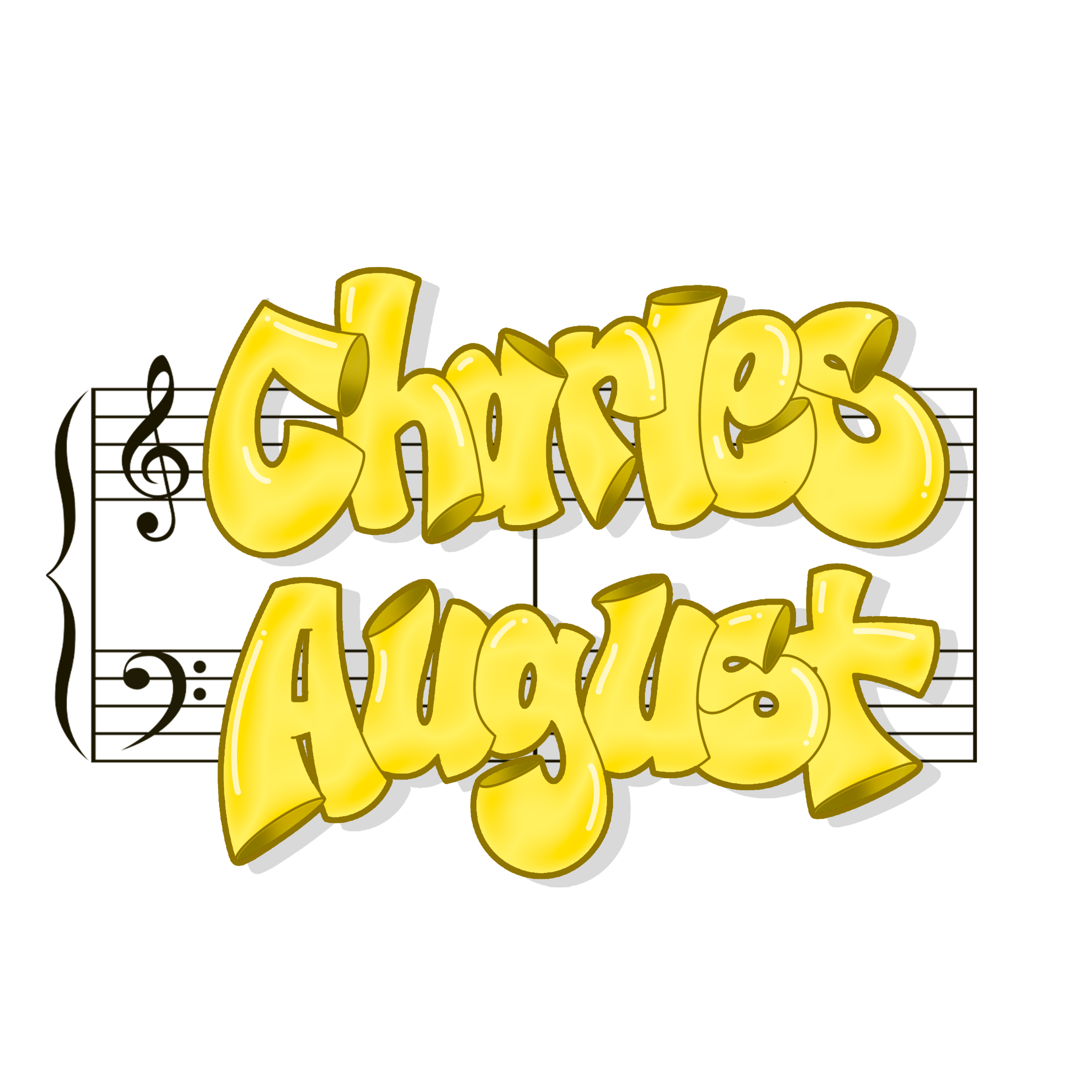 August Word Art