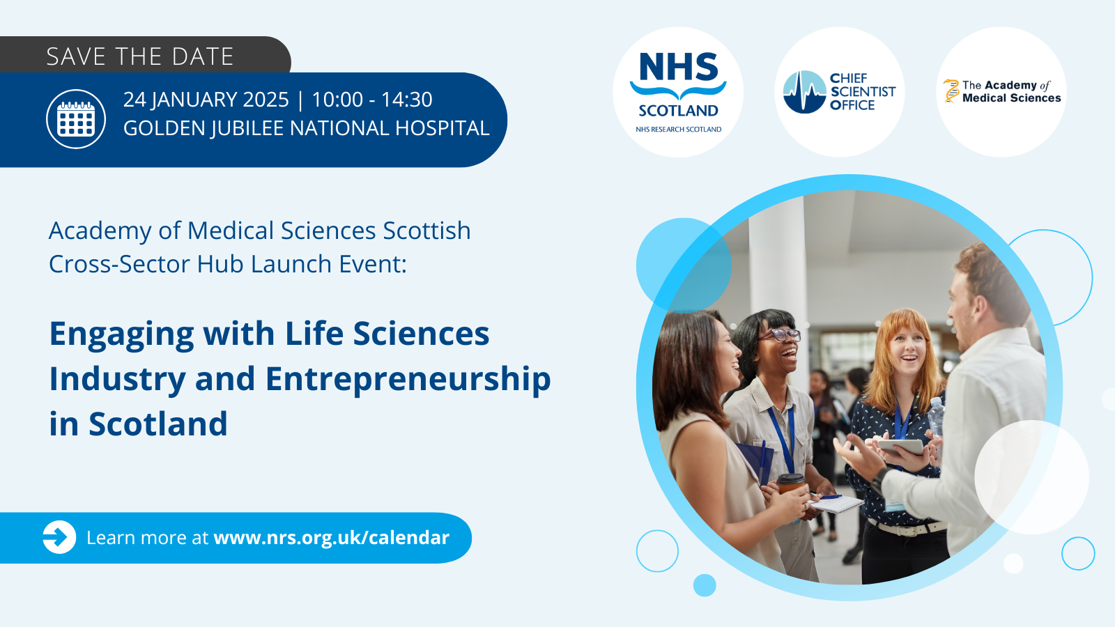 The Academy of Medical Sciences Scotland Cross-Sector Hub Launch Event ...