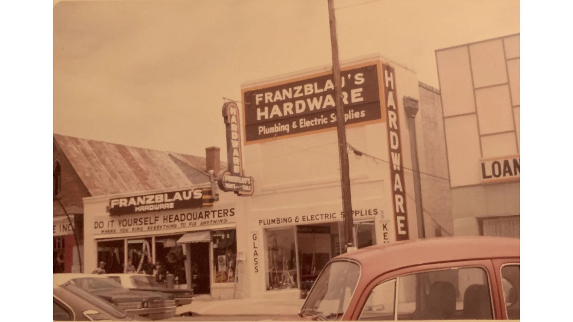 Franzblau's Hardware — A Source of Light