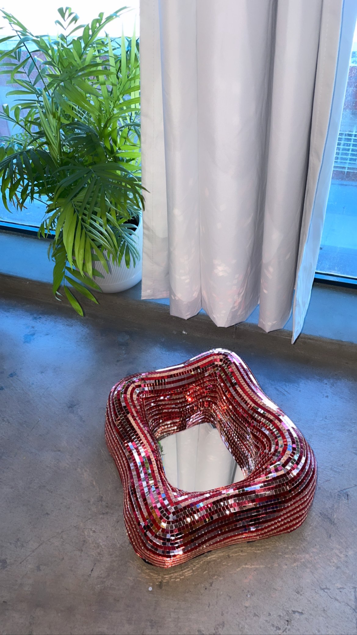 Large Arched Disco Mirror — Mirrors By Lina