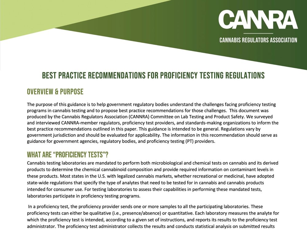 General 2 — Cannabis Regulators Association