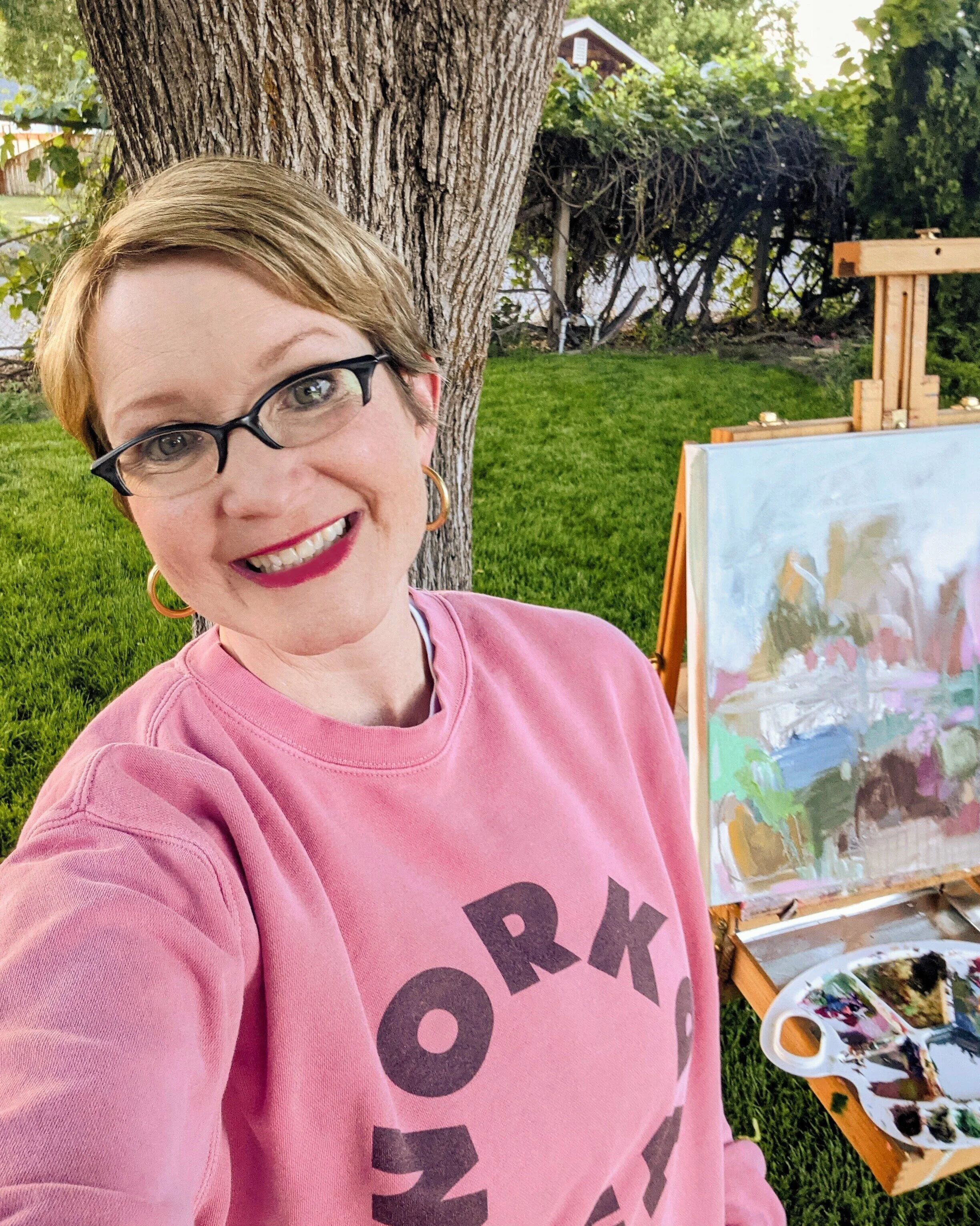 Meet Loralee, Artist of Loralee Fine Art — Glow Workwear - soft, strong ...